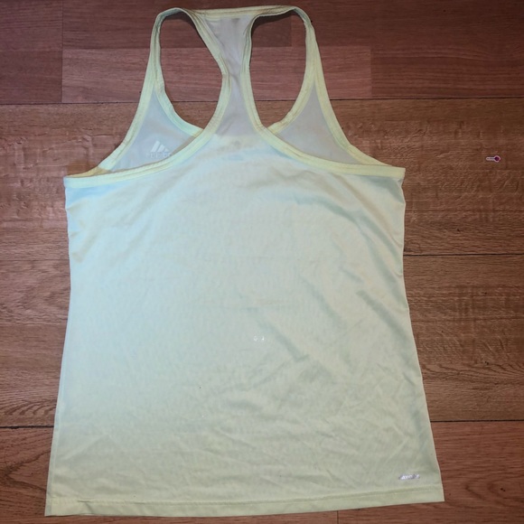adidas | Tops | Neon Yellow Adidas Workout Tank | Poshmark